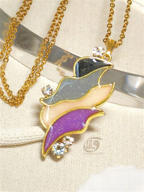 Asexual Symbol Colors Pendant By Nagispider On Deviantart