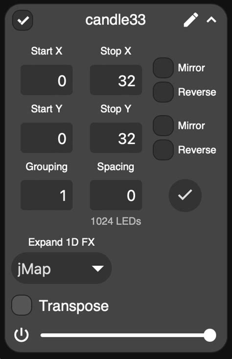 Mappings Wled Moonmodules Project