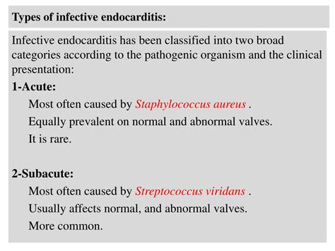 Ppt Endocarditis And Bacteremia Powerpoint Presentation Free