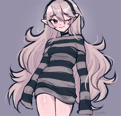 Corrin And Corrin Fire Emblem And More Drawn By Megrocks Danbooru