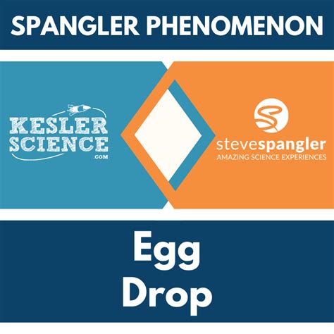 Spangler Phenomenon Egg Drop Investigation Kesler Science Store
