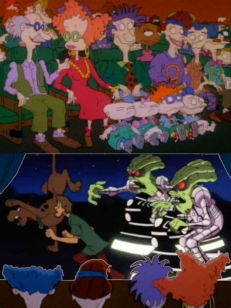 The Rugrats And Grownups Watch Sdatai By Multiversedefender10 On Deviantart