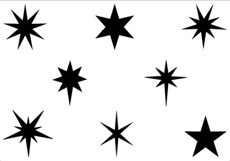 Stars Black And White Clipart Free Download On Clipartmag