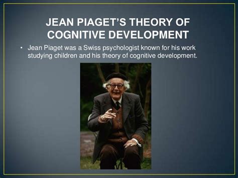 Math Presentation On Piagets Theory Of Cognitive Development