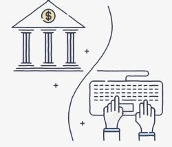 金融线稿图片免费下载 金融线稿素材 金融线稿模板 新图网