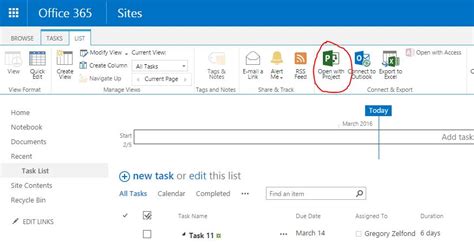 how to sync ms project with sharepoint sharepoint maven
