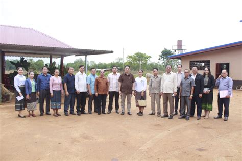 ປະທານກຳມາທິການເສດຖະກິດ ເຕັກໂນໂລຊີ ແລະ ສິ່ງແວດລ້ອມ ສະພາແຫ່ງຊາດ ເຄື່ອນໄຫວເຮັດວຽກຢູ່ທີ່ແຂວງສາລະວັນ