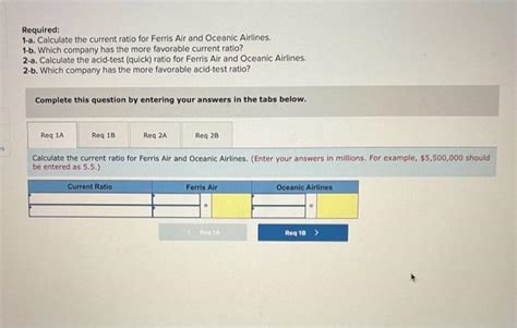 solved problem 8 9b algo calculate and analyze ratios