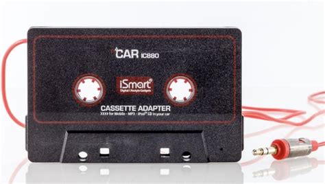 The Cassette Tape Adapter Was Patented On March 29 1988 Rthe1980s