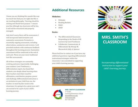 Differentiation Brochure Ppt