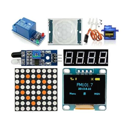Complete Starter Kit For Arduino With Uno R3 Nano V3 0 2560 Mega 328 And More Shopee Brasil