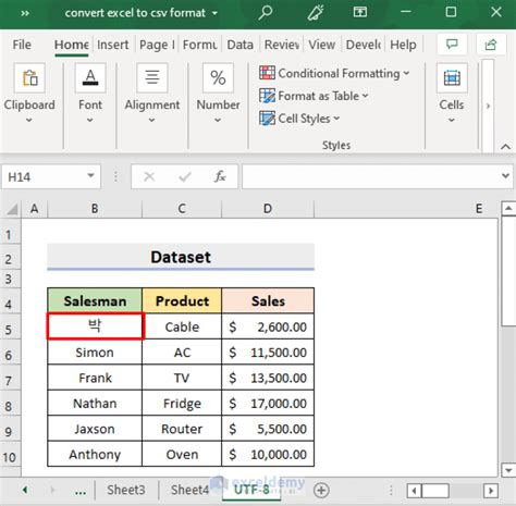 How To Convert Excel File To Csv Format Easy Ways Exceldemy