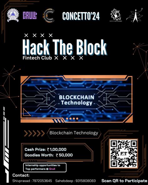 Blockchain Hacktheblock Concetto24 Techchallenge Innovation Blockchainrevolution Techfest