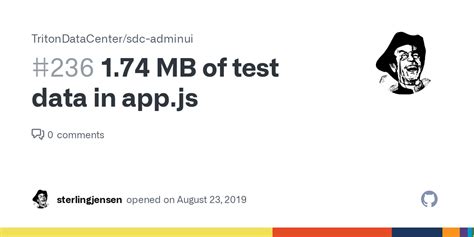 174 Mb Of Test Data In Appjs · Issue 236 · Tritondatacentersdc Adminui · Github