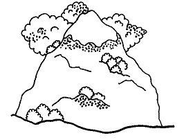 Mount Ararat Map And Mesopotamia Sketch Coloring Page