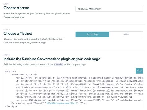 Abacusai Zendesk Sunshine
