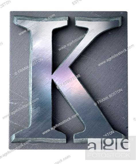 Typescript Upper Case K Letter Stock Photo Picture And Low Budget
