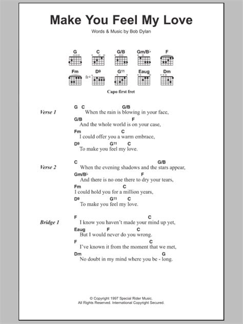 Guitar Chords Bob Dylan