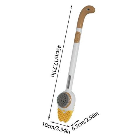 Badu Bg Четка за тоалетна Сладко силиконово бутало за баня с дозатор за сапун Стенна монтирана