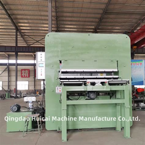 Flat Vulcanizing Press With Automatic Push Pull Device