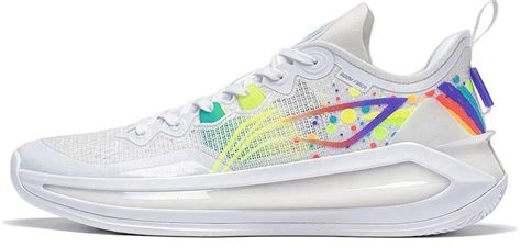 Li Ning Liren 3 V2 Low White Neon Yellow Abat057 4 Abat057 4