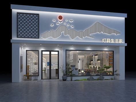 灯具店设计z842286868 站酷zcool