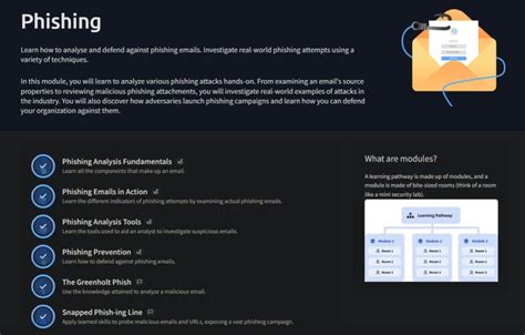 Cybersecurity Phishing Tryhackme Professionalgrowth Continuouslearning Kevin Botana