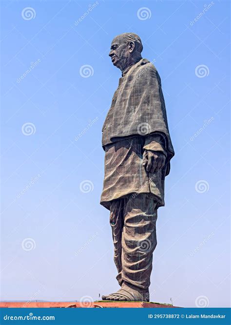 Sardar Vallabhbhai Patel Statue Of Unity The World Tallest Statue Royalty Free Stock Image