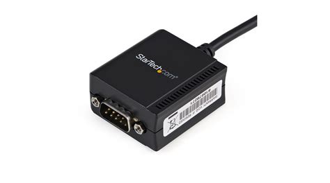Icusb F Startech Usb To Serial Adapter With Ftdi And Com Retention Usb A Db M