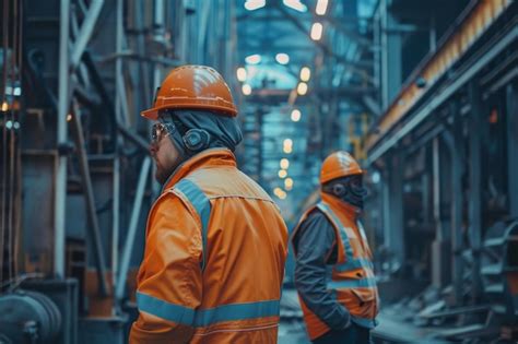 Industrial Engineers Collaborating On Constructing Infrastructure In Manufacturing Facility