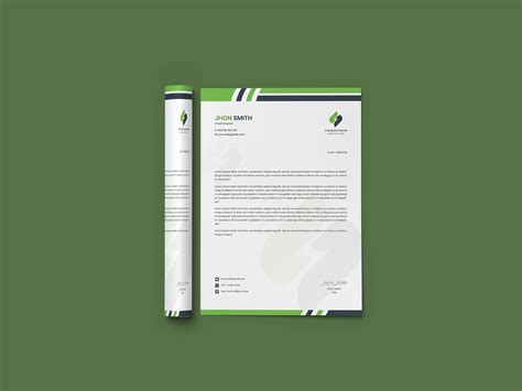 Letterhead Design Notebook Design Notepaper Design On Behance
