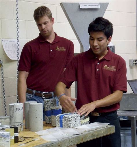 Rfm 1225 Concrete Lab Department Of Engineering Technology Texas State University