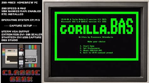 The Classic Geek Z80 Mbc2 Build Follow Up What Can It Do