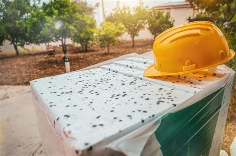 Premium Photo Polystyrene Thermal Cladding For Energy Saving On A New House