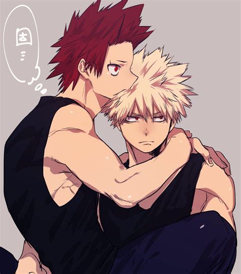 Bakugou Katsuki × Kirishima Eijirou Boku No Hero Academia My Hero
