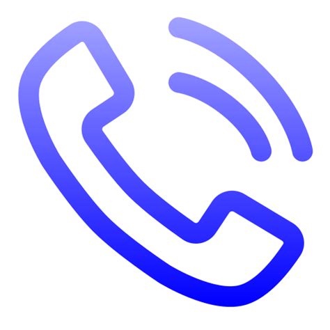 Calling Generic Gradient Outline Icon