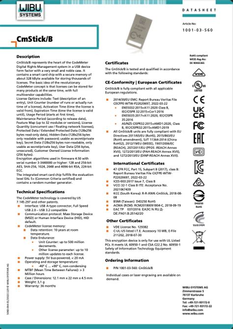 Cmstickb Wibu Systems