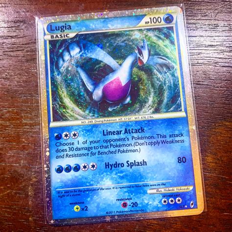 Shiny Lugia Card Pokemon Card Lugia 228