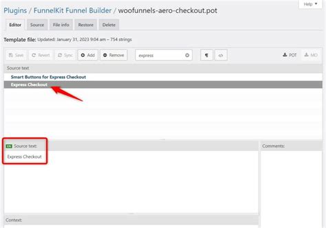 Express Checkout And Or Text FunnelKit