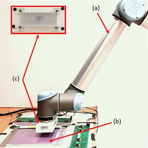 Neuromorphic Tactile Sensor Used In The Experiment The Sensor Uses A Neuromorphic Tactile Sensor Used In The Experiment The Sensor Uses A