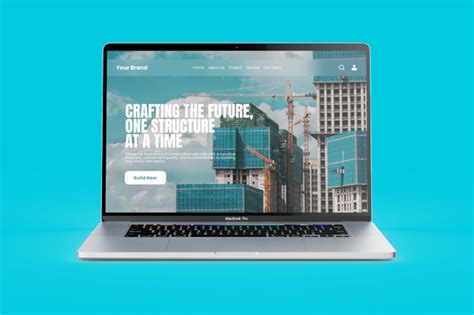 Structure Website Template Ux And Ui Kits Websites Ft Contruction