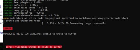 Vips2png Unable To Write To Buffer After Removing An Image · Issue 22125 · Gatsbyjsgatsby