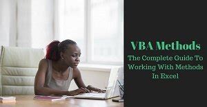 Vba Methods The Complete Guide To Working With Methods In Excel