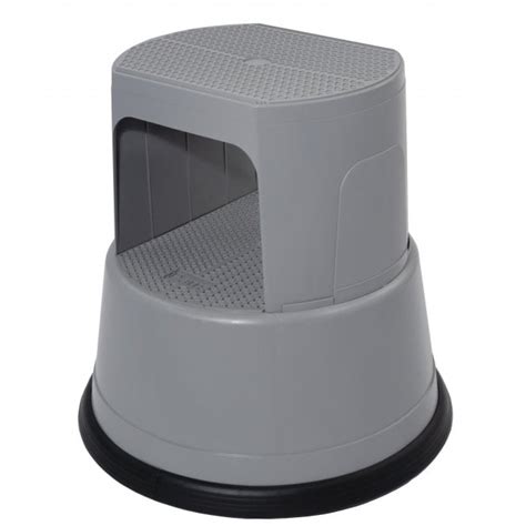Coloured Metal Kick Step Stool Parrs Workplace Equipment Experts