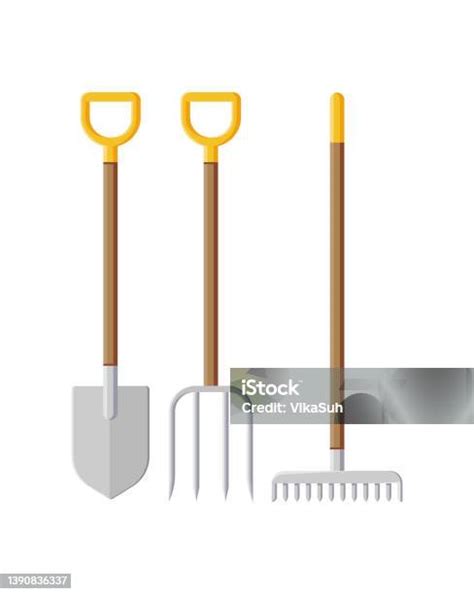 조경 재배 재배를위한 수집 원예 장비 작업 등각 아이콘 벡터 3차원 형태에 대한 스톡 벡터 아트 및 기타 이미지 3차원 형태 삽 갈퀴 Istock