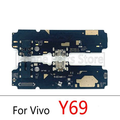 For Vivo Y Y Usb Charger Port Charging Connector Board With Mic Replacement Flex Shopee