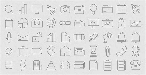 infograpic or power point outline icon 21192236 vector art at vecteezy