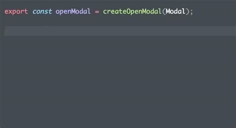 可能是 Modal 在 vue 中的最佳使用方式 知乎