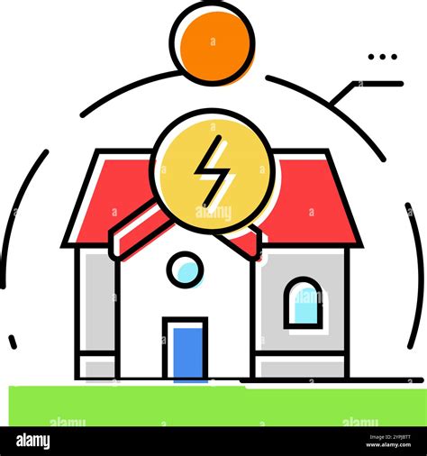 Occupancy Sensors Energy Color Icon Vector Illustration Stock Vector Image And Art Alamy