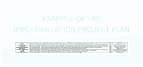 Free Erp Templates For Google Sheets And Microsoft Excel Slidesdocs
